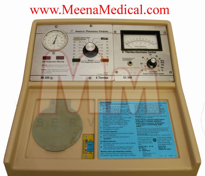 American Pharmaseal K-Thermia Patient Warmer - Preowned in Good Condition