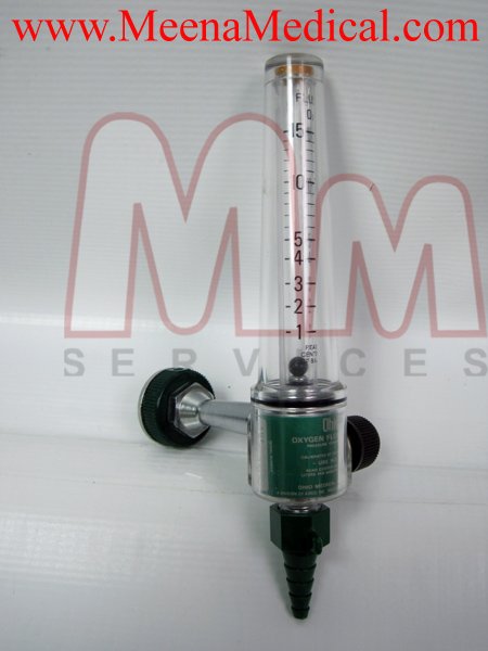 Ohio Pressure Compensated 1-15 L/min Oxygen Flowmeters