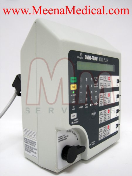 Abbott Hospira Omni-Flow 4000 Plus Infusion Pump - Preowned in Good ...