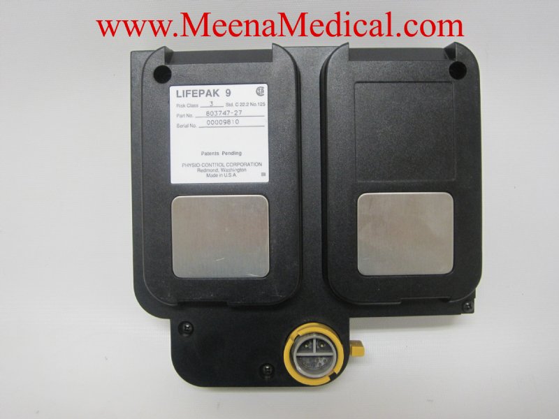 LifePak 9 Quick-Combo Defibrillation Adapter - Preowned in Good Condition