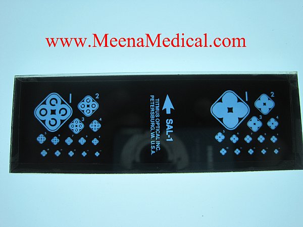 Buy Titmus V2, V4 Series Vision Slides - Meena Medical Inc.