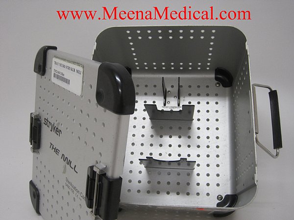 Stryker Bone Mill Sterilization Case 5400-705 - Preowned in Good Condition