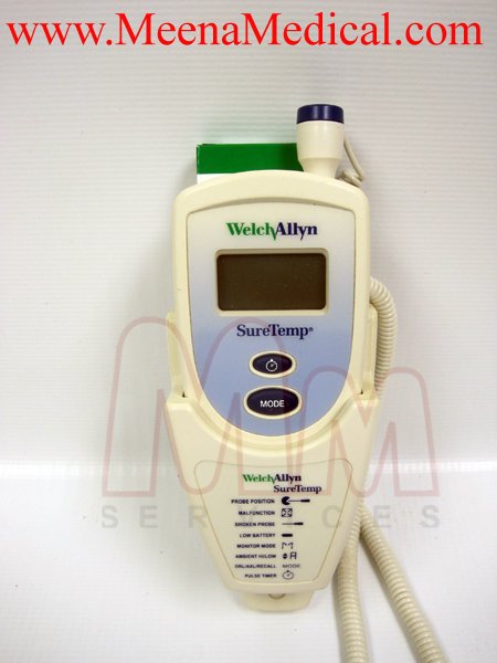 Welch Allyn SureTemp 678 Thermometer - Preowned with Good Condition