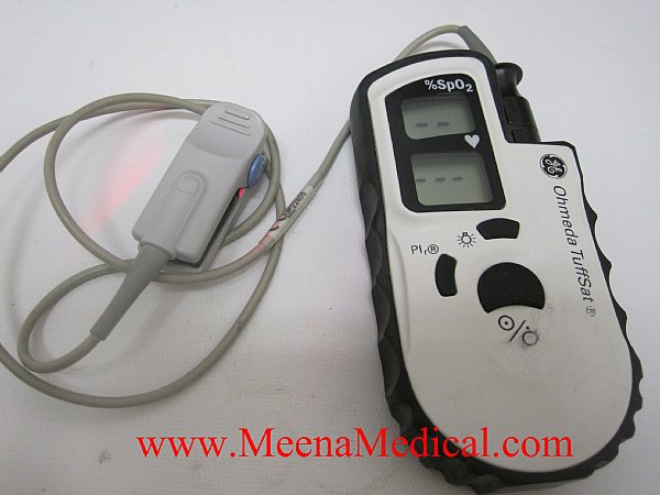 GE Ohmeda TuffSat Pulse Oximeter - Preowned in Excellent Condition
