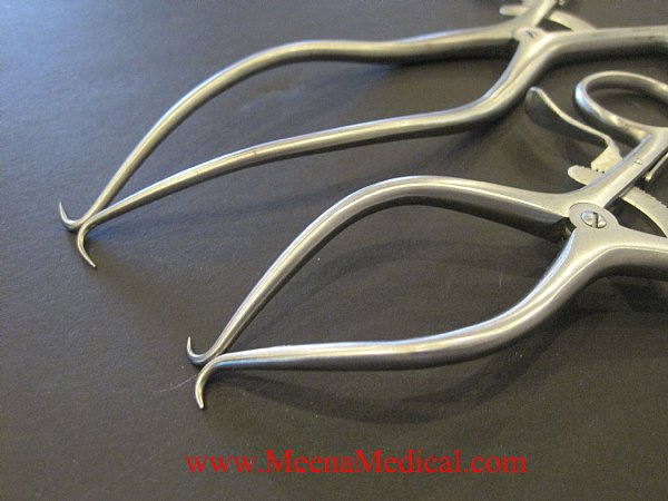 Set of 2 Jarit Gelpi Retractors Model 205-120