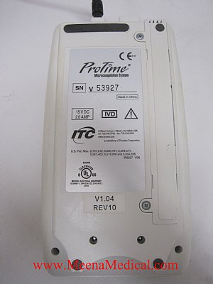 ITC Protime Microcoagulation System - Preowned in Good Condition