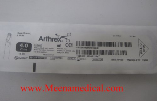 Arthrex CoolCut Round Burr AR-8400RBE Set of 4- NEW (Opened Box)