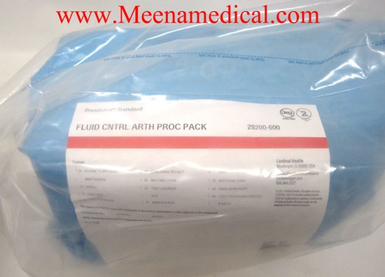 Cardinal Health Arthroscopy Pack with Fluid Control Drape- NEW