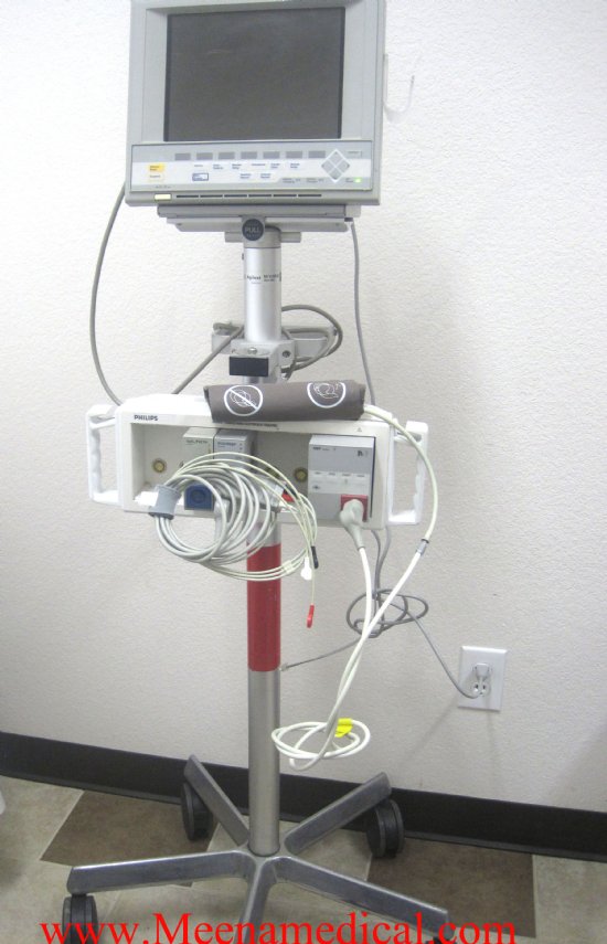 HP Philips Viridia 24/26 Patient Monitor Model M1204A- Preowned in Good ...