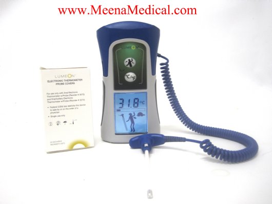 McKesson Oral / Axillary Thermometer LUMEON Standard Probe Hand-Held ...