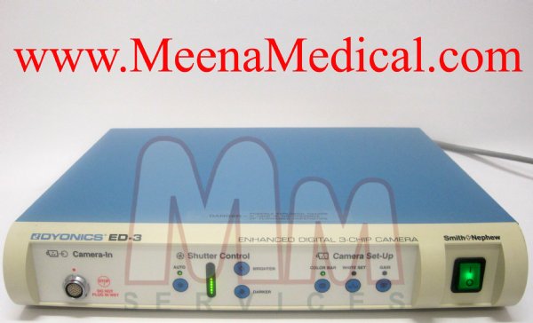 Dyonics ED-3 Enhanced Digital 3-Chip Video Camera System - Preowned in ...