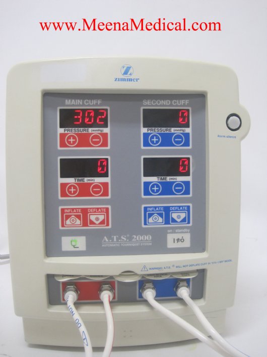 Zimmer ATS 2000 Automatic Tourniquet System - PreOwned in Good Condition.