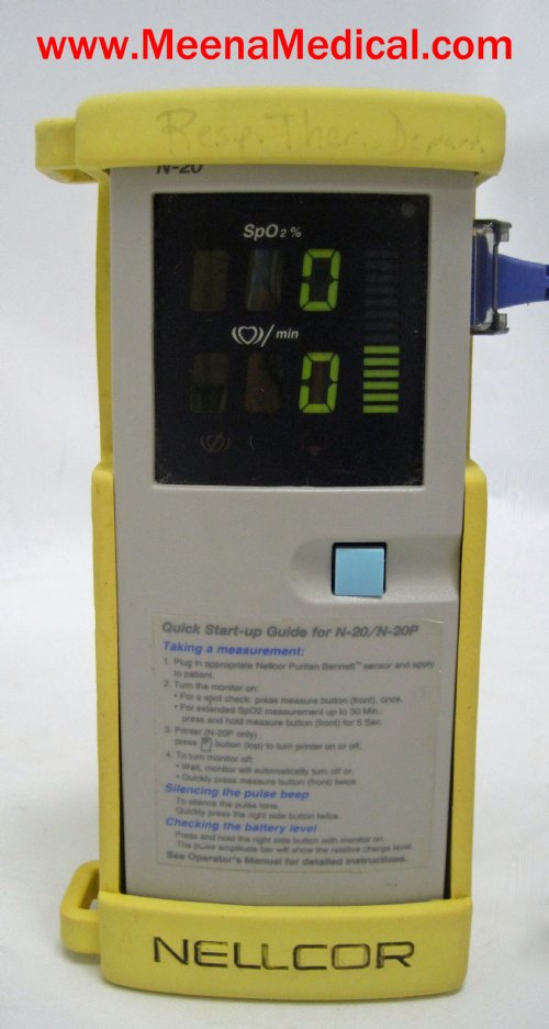 Nellcor N-20 Handheld Pulse Oximeter