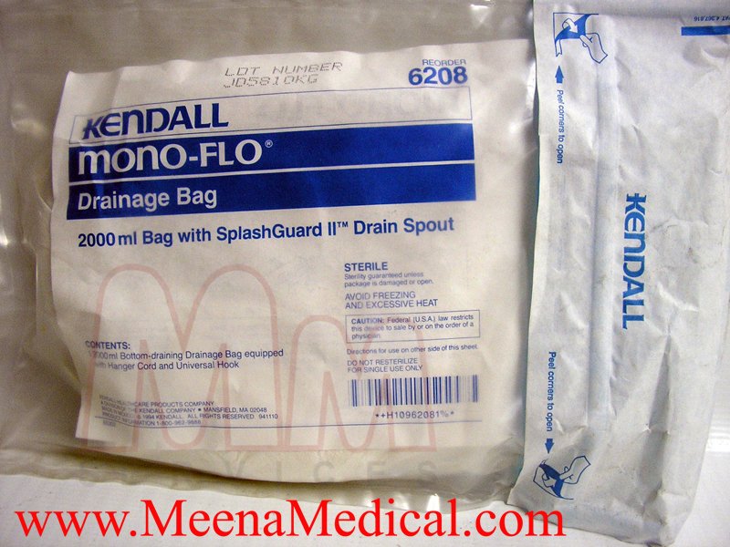Kendall Mono-Flo Drainage Bag - New